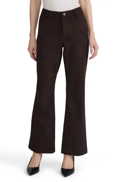 Jones New York Lexington Bootleg Pants - Coffee Bean