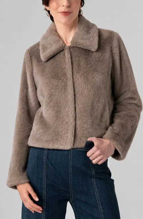 LIVERPOOL Faux Fur Jacket - Mink