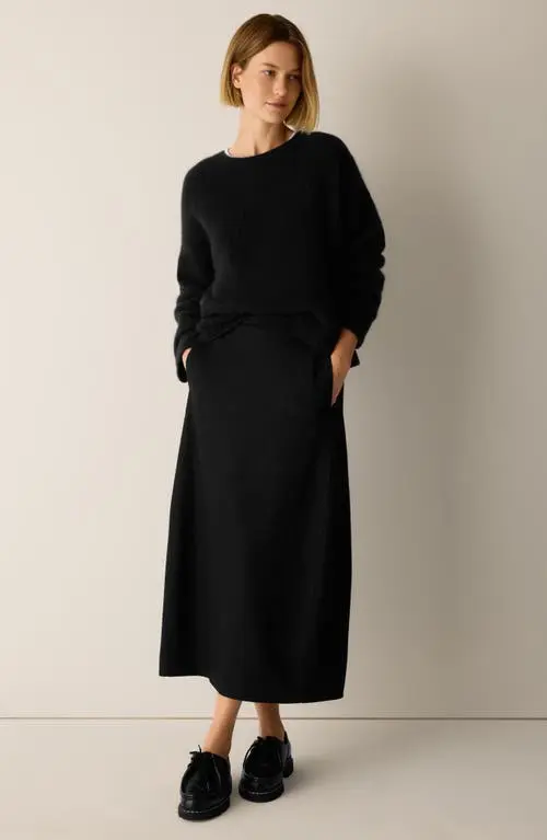 Eileen Fisher Wool Lantern Skirt