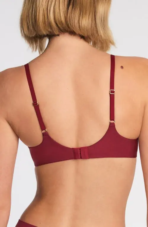 Wacoal Baseline Wireless T-shirt Bra - Cabernet