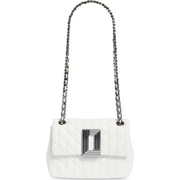 Karl Lagerfeld Paris Lafayette Quilted Leather Crossbody Bag