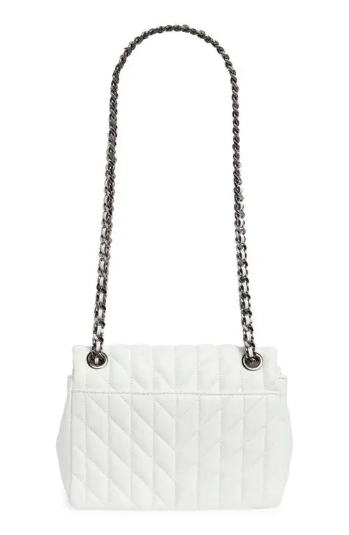 Karl Lagerfeld Paris Lafayette Quilted Leather Crossbody Bag