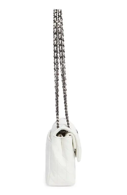 Karl Lagerfeld Paris Lafayette Quilted Leather Crossbody Bag