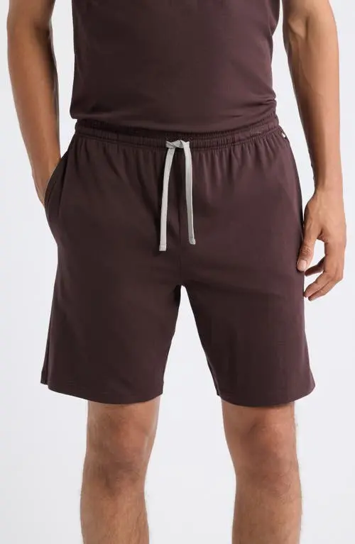 BOSS Mix & Match Lounge Shorts - Dark Brown