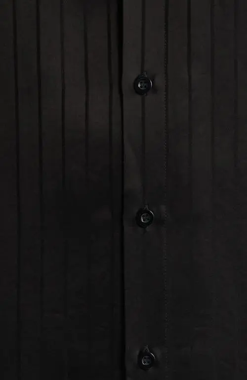 KROST Relaxed Fit Button-up Pile Stripe Shirt
