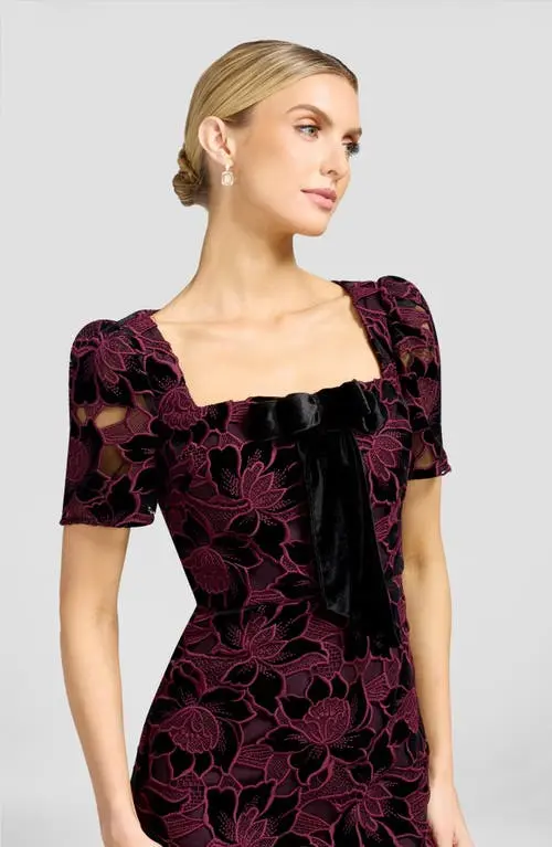 Dress The Population Clarke Floral Lace Minidress