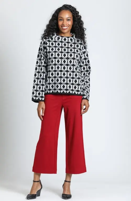 APNY Funnel Neck Pullover Sweater