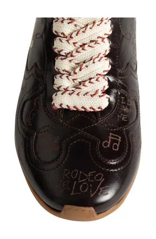 Zadig&Voltaire Zv Dance Leather High Top Sneaker