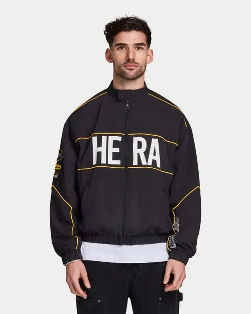 HERA Funnel Neck Racing Track Jacket