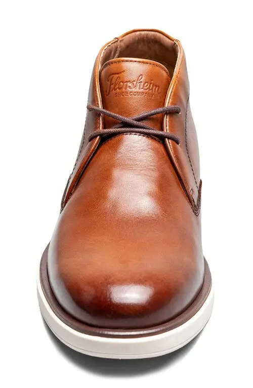 Florsheim Avenue Plain Toe Chukka Boot - Cognac Multi