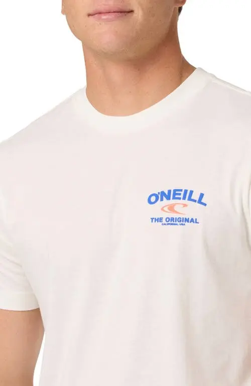 O'Neill Scholar Classic Cotton Graphic T-shirt - Tofu