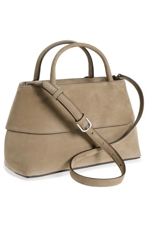 TOTEME Small Mercer Nubuck Leather Tote - Rock