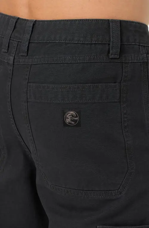 O'Neill Og Double Knee Cotton Canvas Carpenter Pants - Phantom