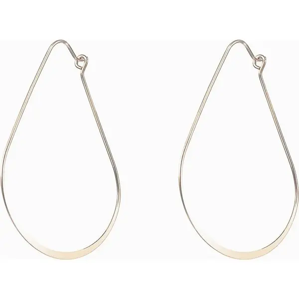 BEARFRUIT JEWELRY Zoey Hoop Earrings Classic Minimalist Everyday - Warm Bronze