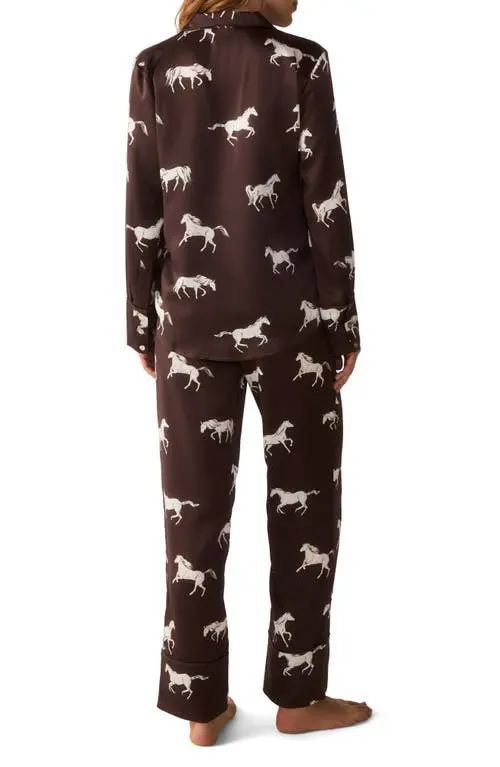 PETITE PLUME Silk Pajamas