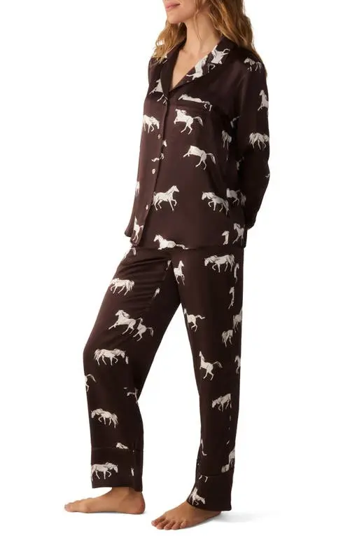 PETITE PLUME Silk Pajamas