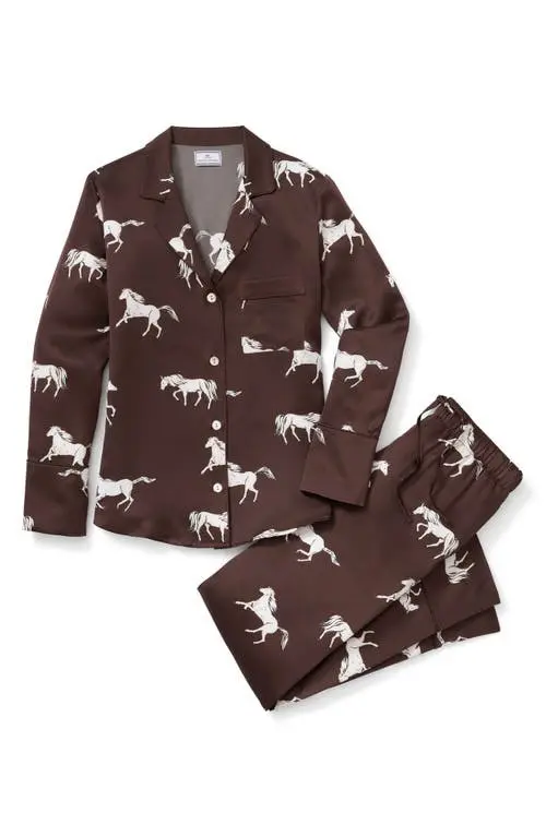 PETITE PLUME Silk Pajamas