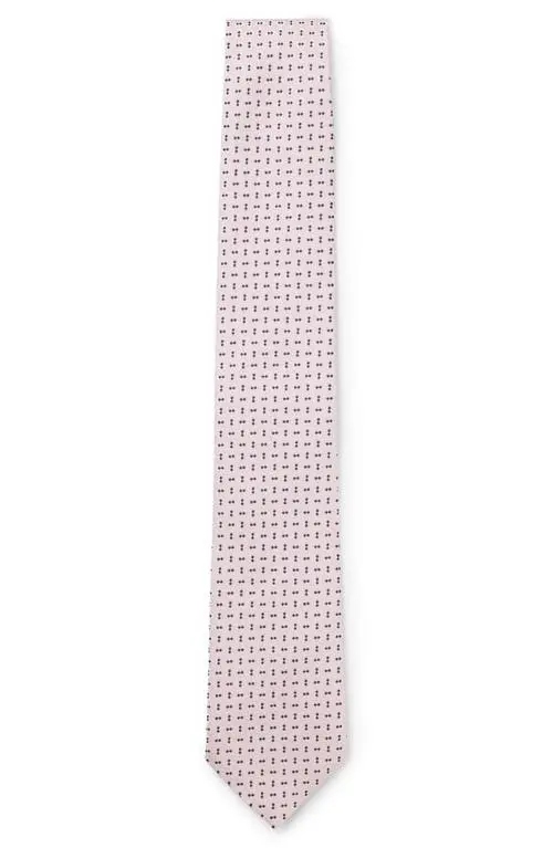 BOSS Silk Blend Tie - Medium Pink