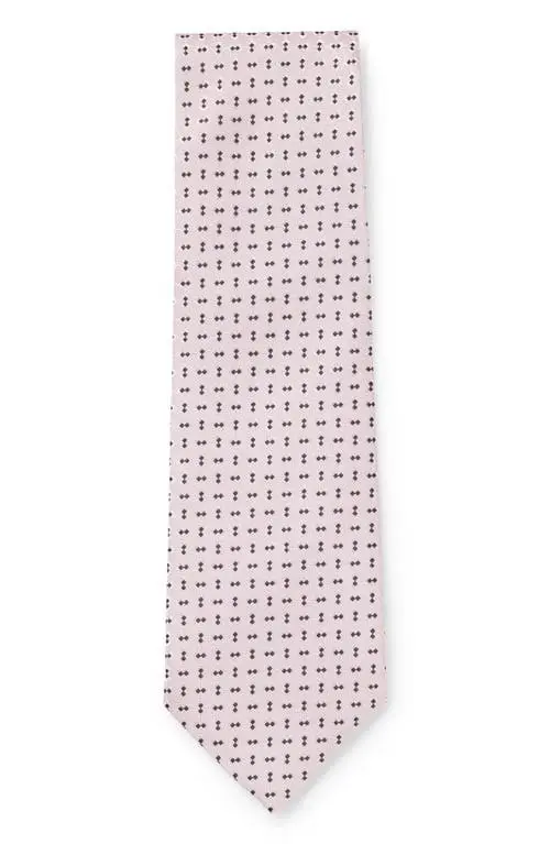 BOSS Silk Blend Tie - Medium Pink