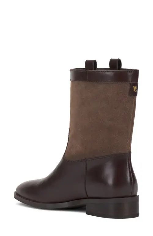 Vince Camuto Bezzley Leather Bootie - Brownie