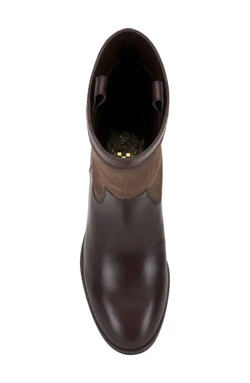 Vince Camuto Bezzley Leather Bootie - Brownie