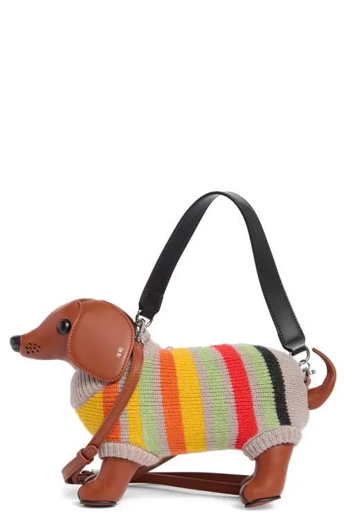 Jw Pei Addison Dachshund Faux Leather Handbag