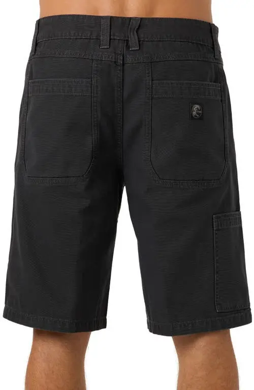 O'Neill Og Double Knee Cotton Canvas Carpenter Shorts