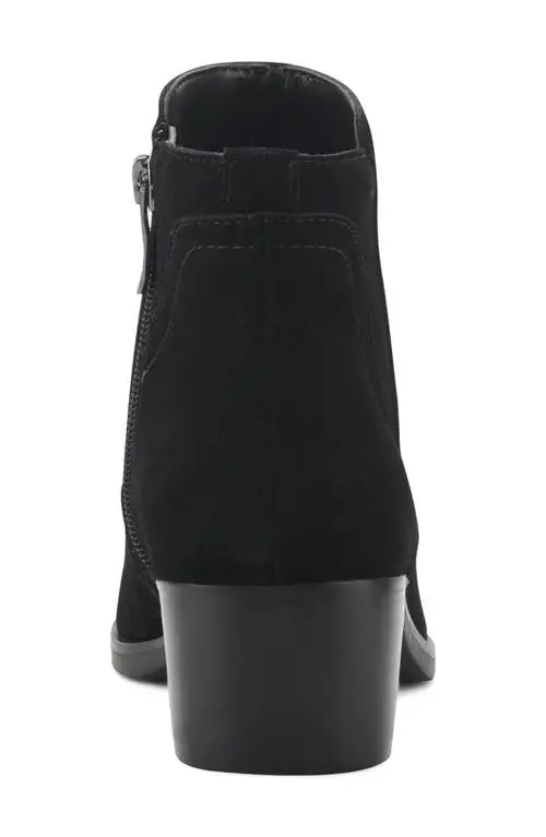 Easy Spirit Haya Leather Bootie - Blk01