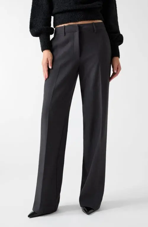Guess New Joandra Perfect Relaxed Pants - Grey Light