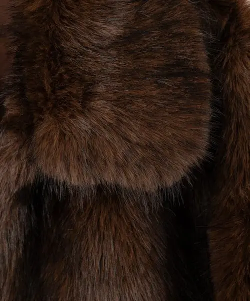 Echo Blair Novelty Faux Fur Jacket