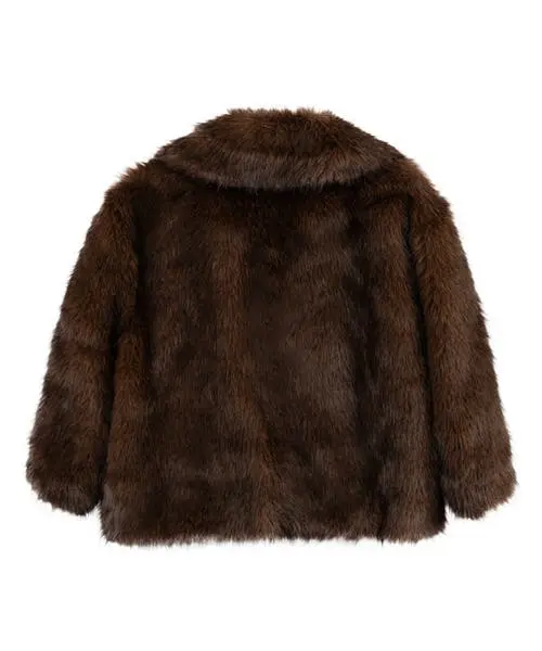 Echo Blair Novelty Faux Fur Jacket