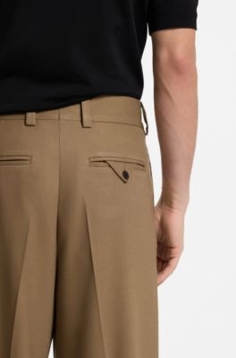 Hugo Modern-fit Pants - Beige