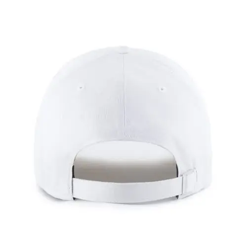 '47 White Baltimore Orioles Foundational Pinch Offside Adjustable Hat
