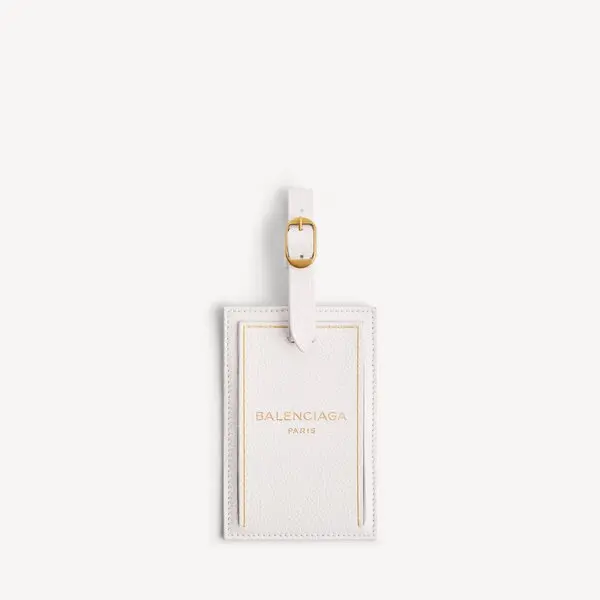 Balenciaga Fragrance Luggage Tag - White
