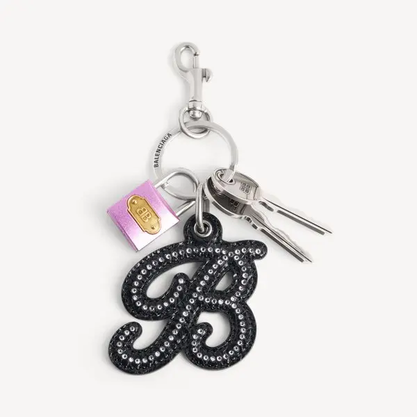 Balenciaga Charm/keyring Qixi Crystal B - Grey