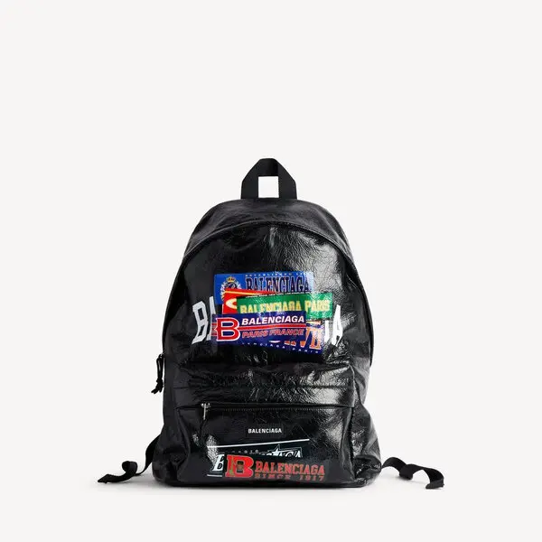 Balenciaga Explorer Backpack - Black