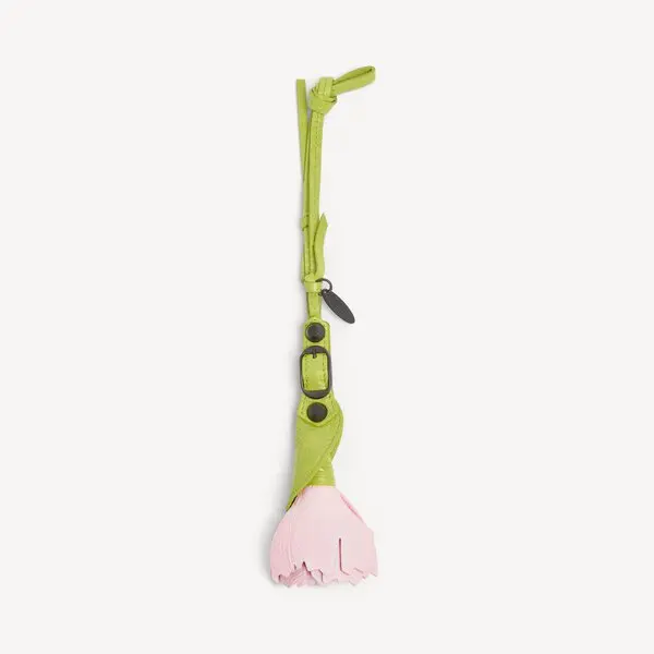 Balenciaga Le City Carnation Charm/keyring - Green