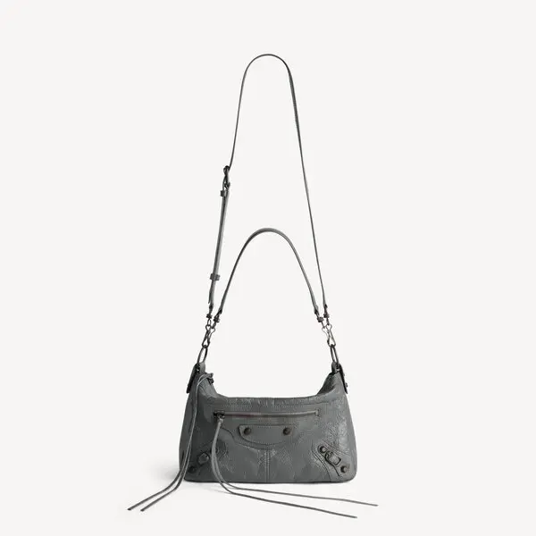 Balenciaga Le City Moto Bag Small - Grey