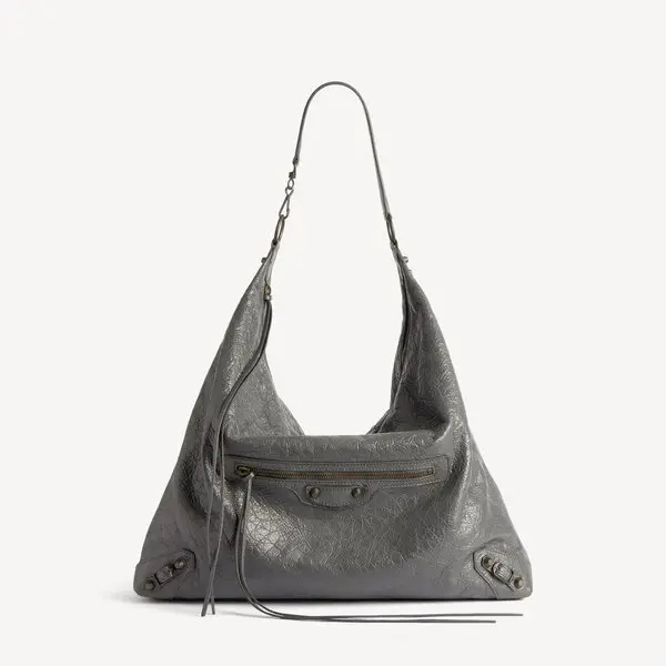 Balenciaga Le City Hobo Bag Large - Grey
