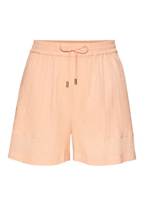 LASCANA Textured Pull On Shorts