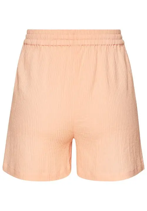 LASCANA Textured Pull On Shorts