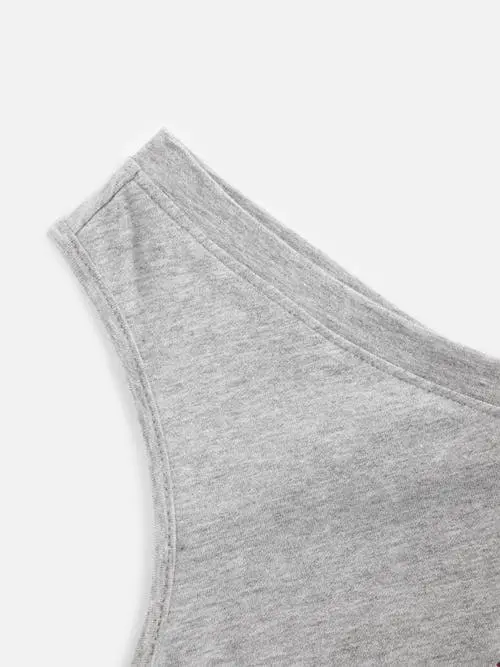 AELFRIC EDEN Asymmetric Tie Strap Tank Top