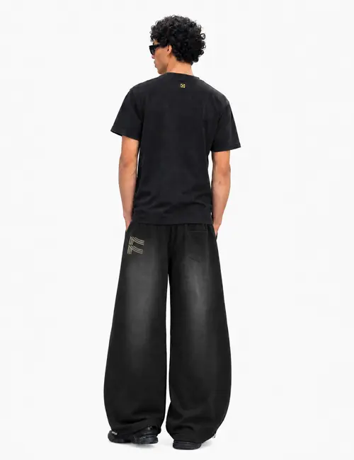 AELFRIC EDEN Washed Baggy Barrel Sweatpants