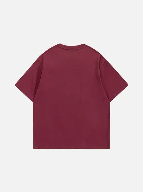 AELFRIC EDEN Fuzzy Cat Star Tee