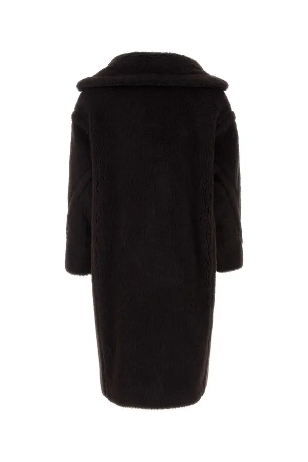 Max Mara Dark Teddy Tedgirl Coat - Brown