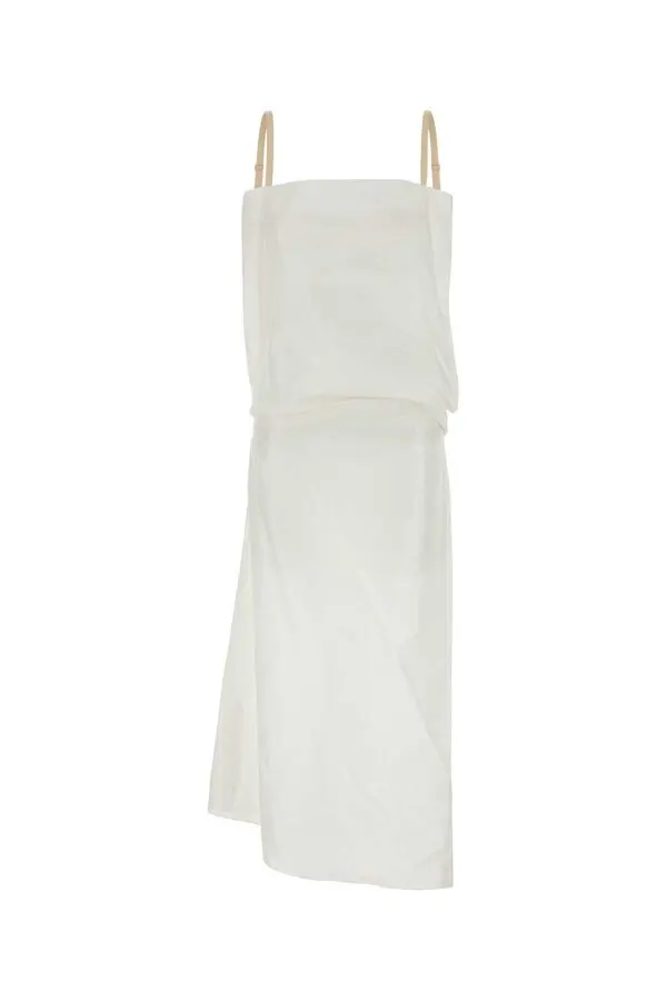 Carven Silk Dress - White