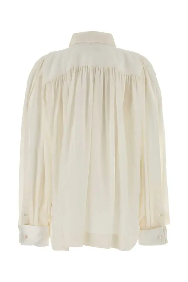 Carven Silk Blouse - White