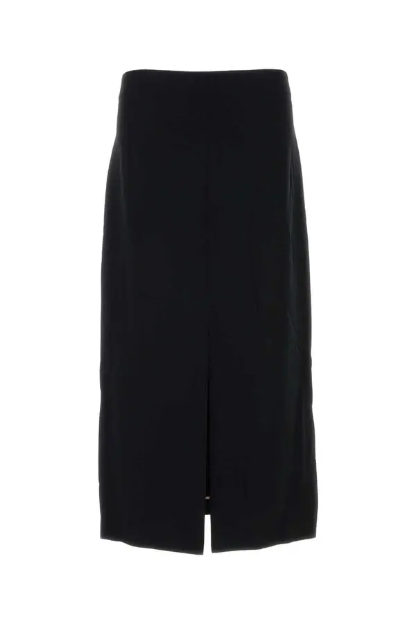 Carven Crepe Skirt - Black