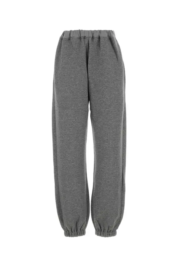 Carven Dark Grey Nylon Blend Joggers