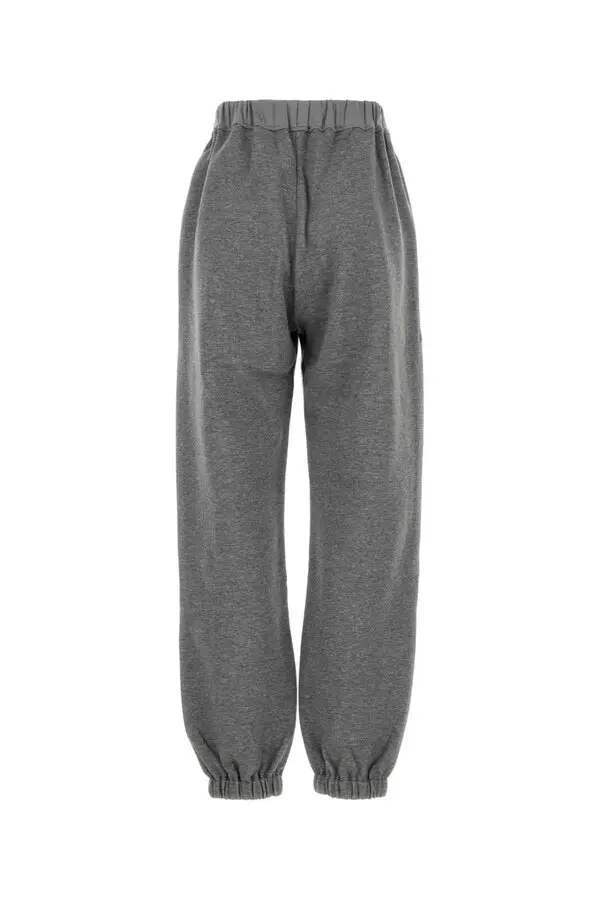 Carven Dark Grey Nylon Blend Joggers